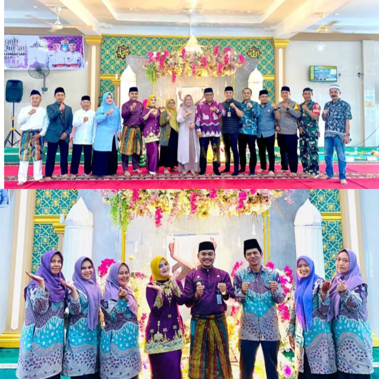Camat Rumbai Timur Buka MTQ Tingkat Kelurahan Lembah Sari